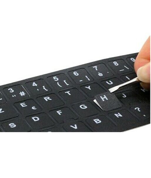 STICKER AUTOCOLLANT AZERTY POUR CLAVIER FRANÇAIS – Perfector ...